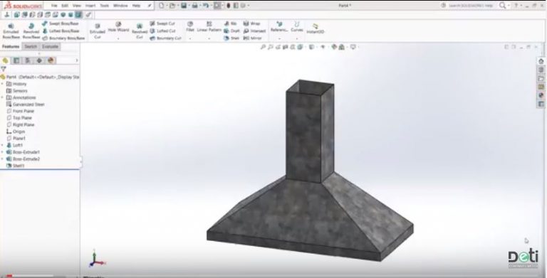 สร้าง Hood ดูดควัน ง่ายๆ ด้วย Lofted Feature - DETI Co., Ltd. | ศูนย์ ...